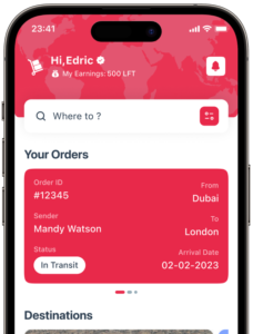 Lifti App | A Revolutionary Luggage Sharing App | Blockchain Based